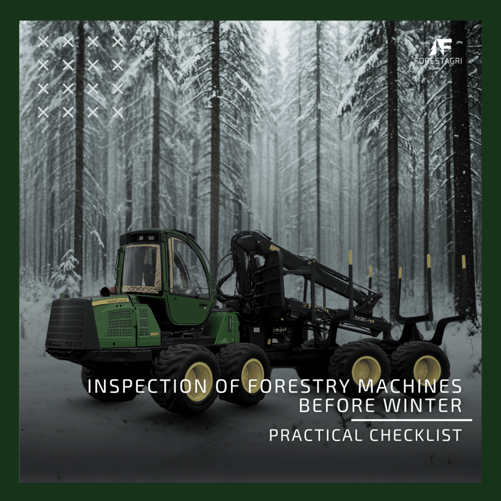 Forestry machines inspection before winter — a practical checklist ...